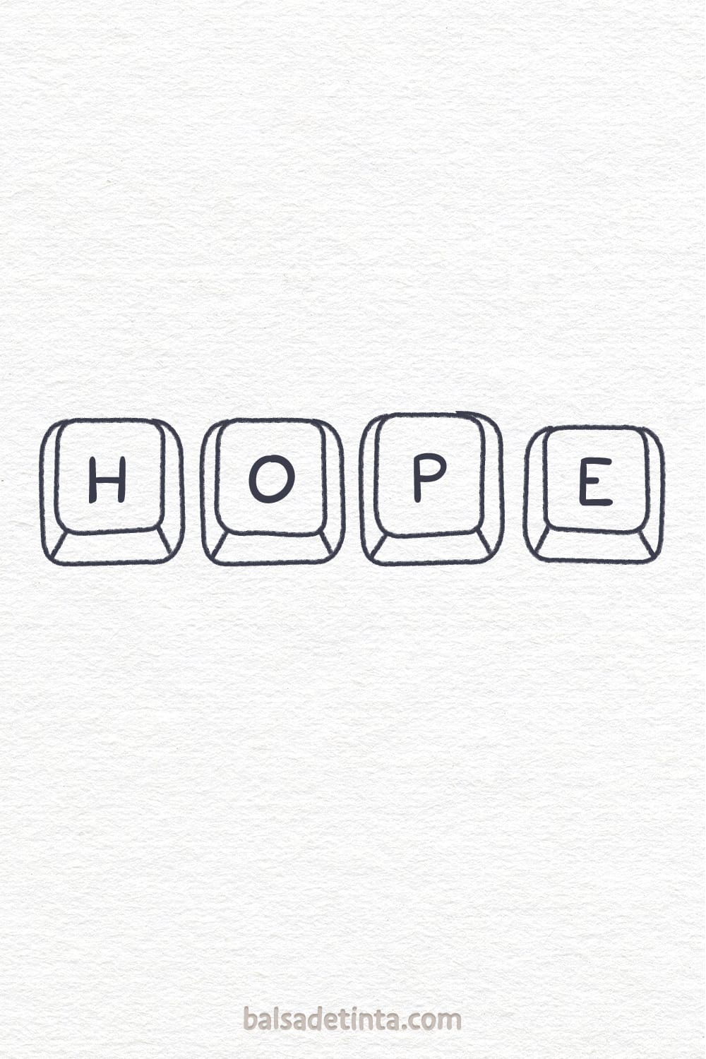 20 aesthetic drawing ideas that you can make in minutes - Balsa de tinta