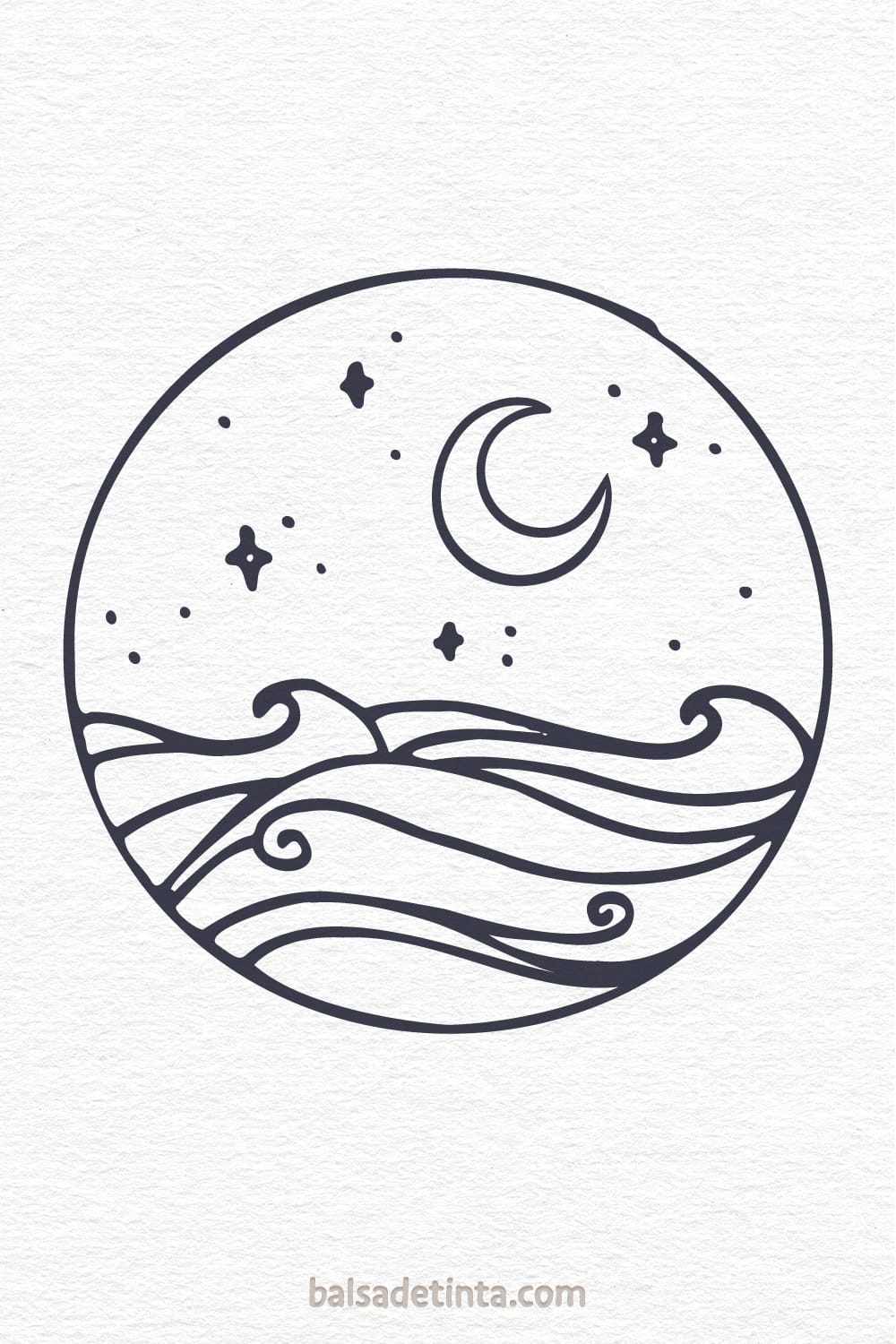 15 ideas of simple landscapes to draw - Balsa de tinta