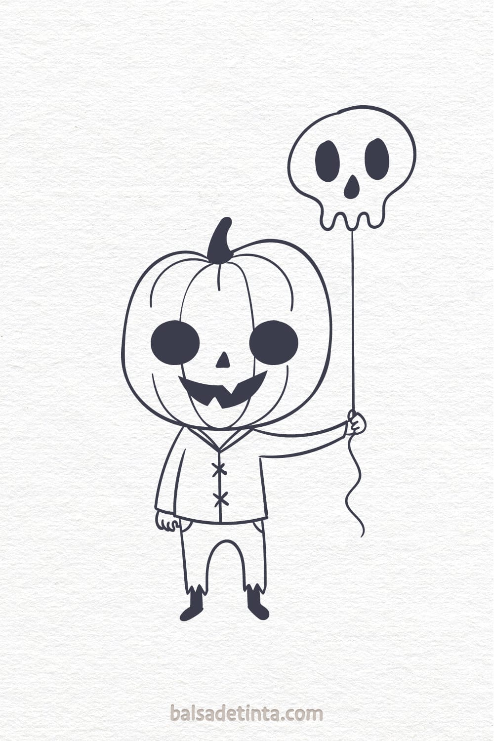 18 ideas for Halloween drawing fun - Balsa de tinta
