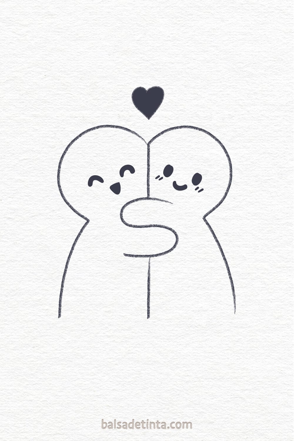 18 Cool and Easy Love Drawings for Someone you Love - Balsa de tinta
